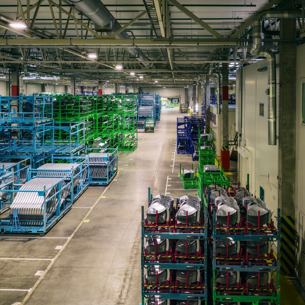 Automotive Metal Racking | Custom Steel Carts | TriEnda